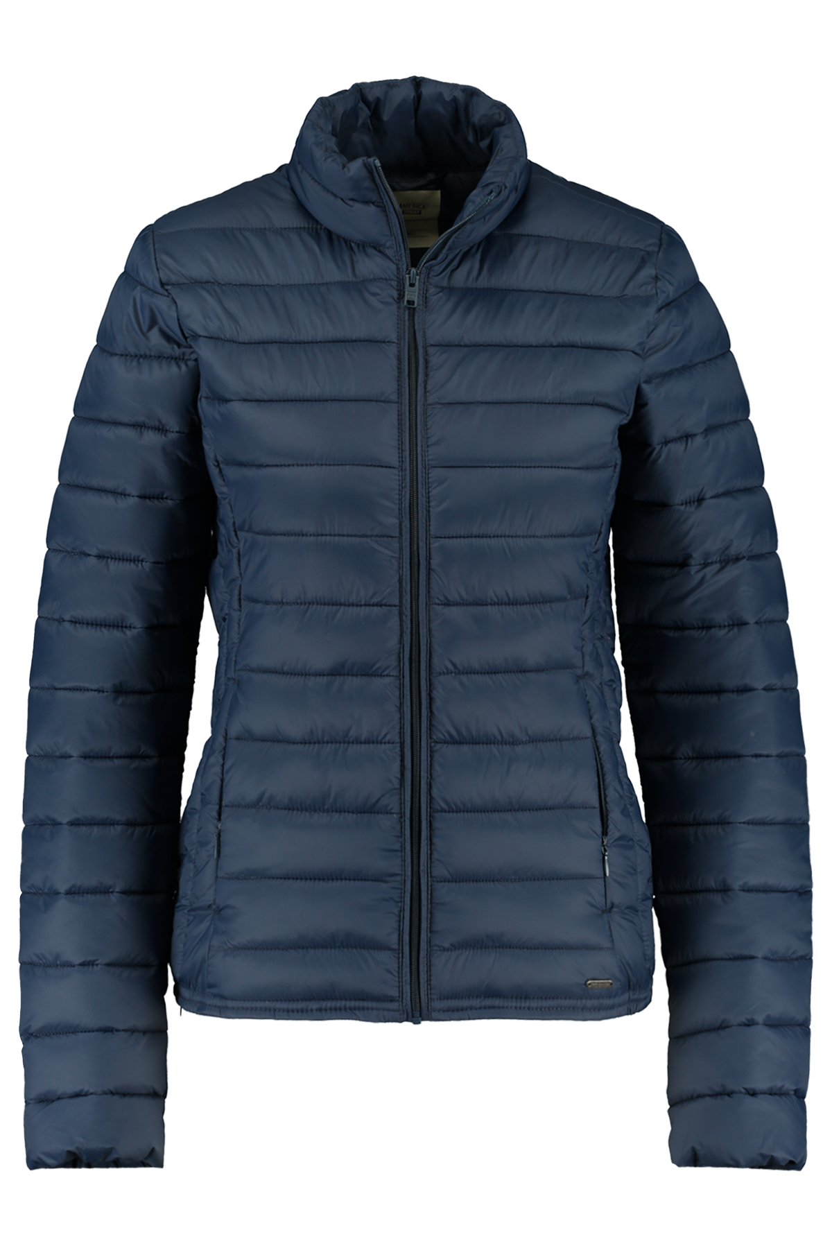 Femmes Matelassé Veste réalisé en polyester recyclé Bleu Acheter en Ligne